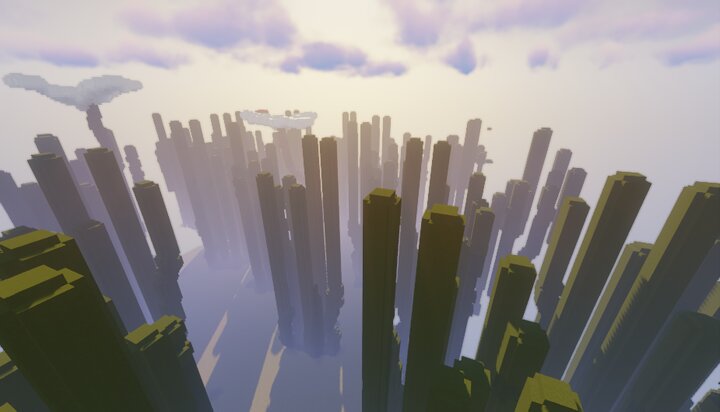 Mega grass and flowers Minecraft Map