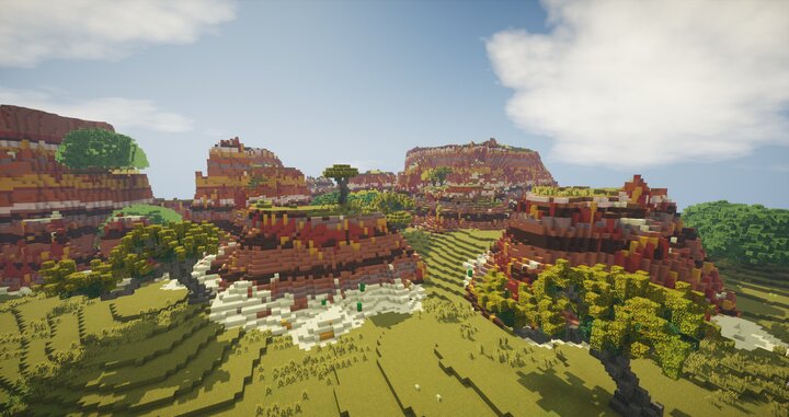 Small 3K map Minecraft Map