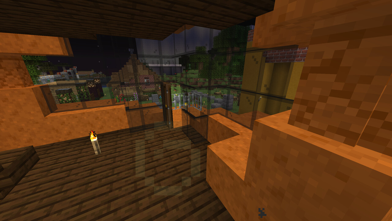 New Stockholm - Birch house, red sandstone house Minecraft Map