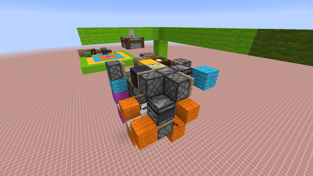 All crafting table swapper (6*5*5) Minecraft Map