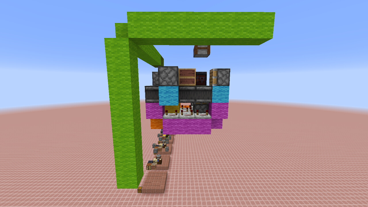 All crafting table swapper (6*5*5) Minecraft Map