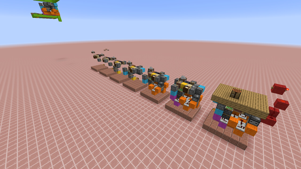 All crafting table swapper (6*5*5) Minecraft Map