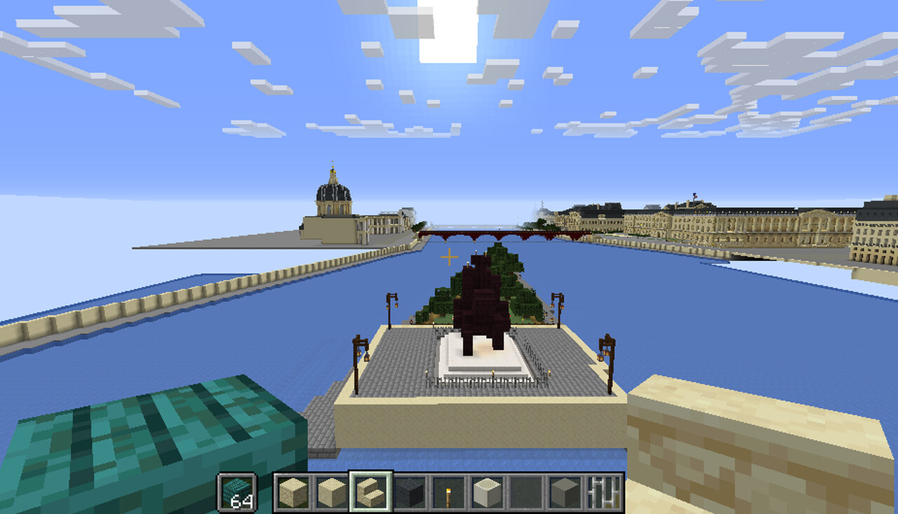 Paris minecraft project Minecraft Map