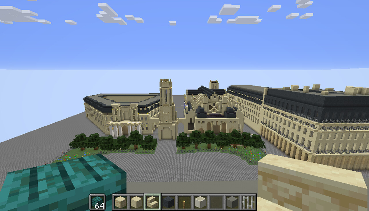 Paris minecraft project Minecraft Map