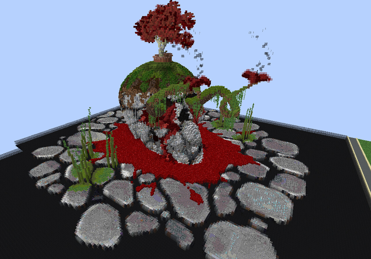 Nature Crying - Minecraft Concept Art Minecraft Map