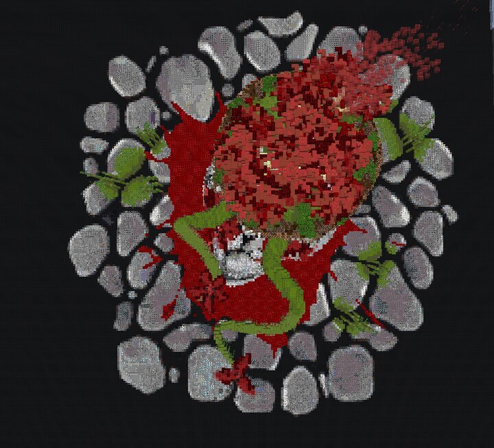 Nature Crying - Minecraft Concept Art Minecraft Map