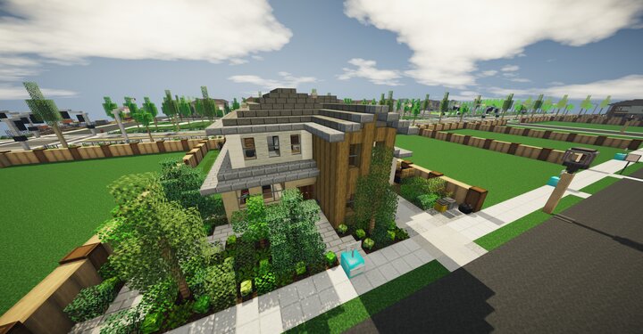 An upper middle class home #2 Minecraft Map