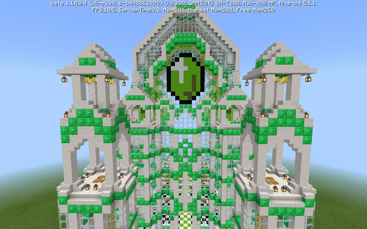 The Emerald Temple Minecraft Map