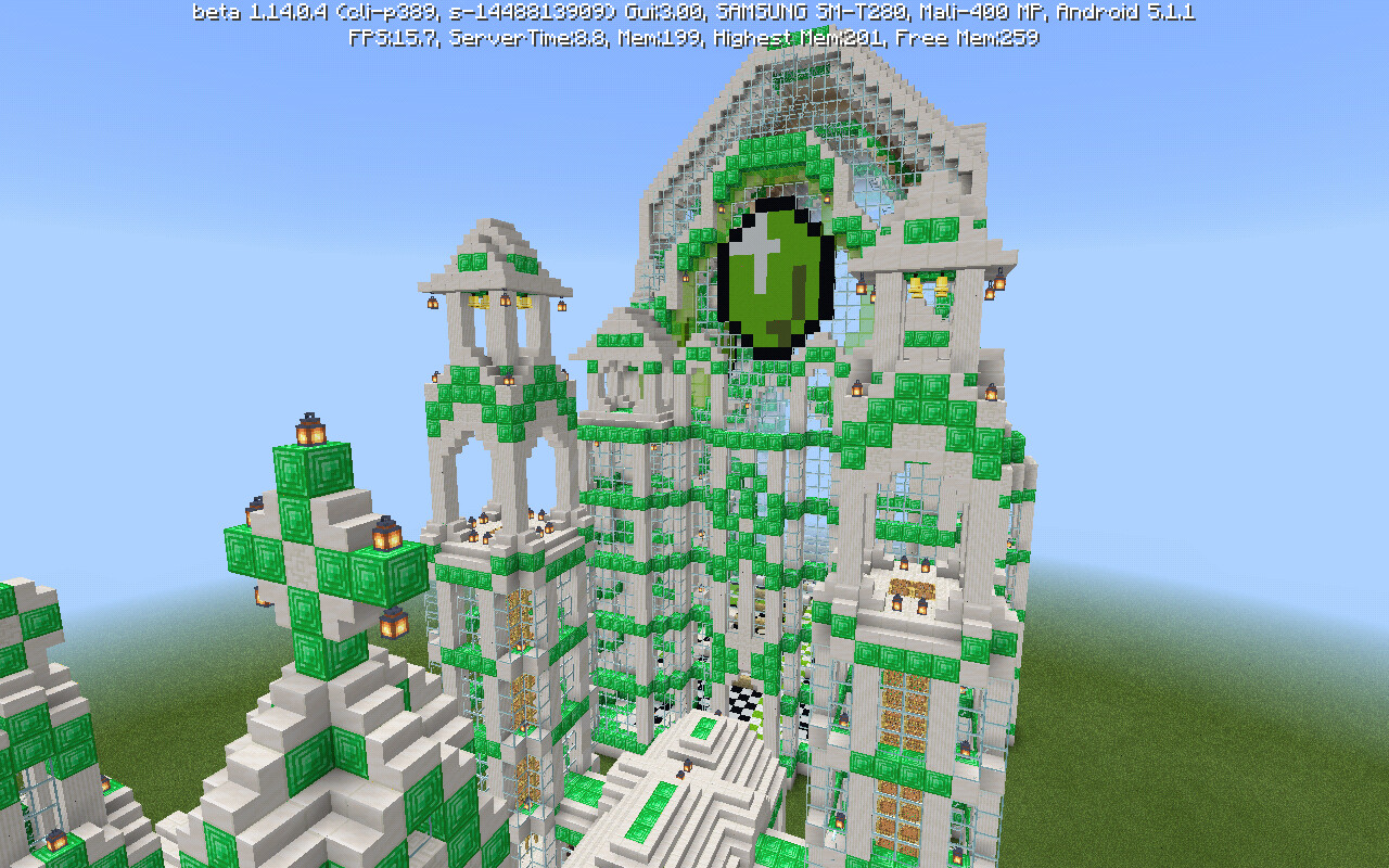 The Emerald Temple Minecraft Map