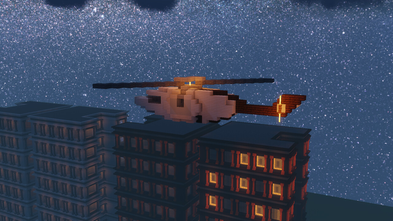 Helicopter Schematic Minecraft Minecraft Helicopter Tutorial