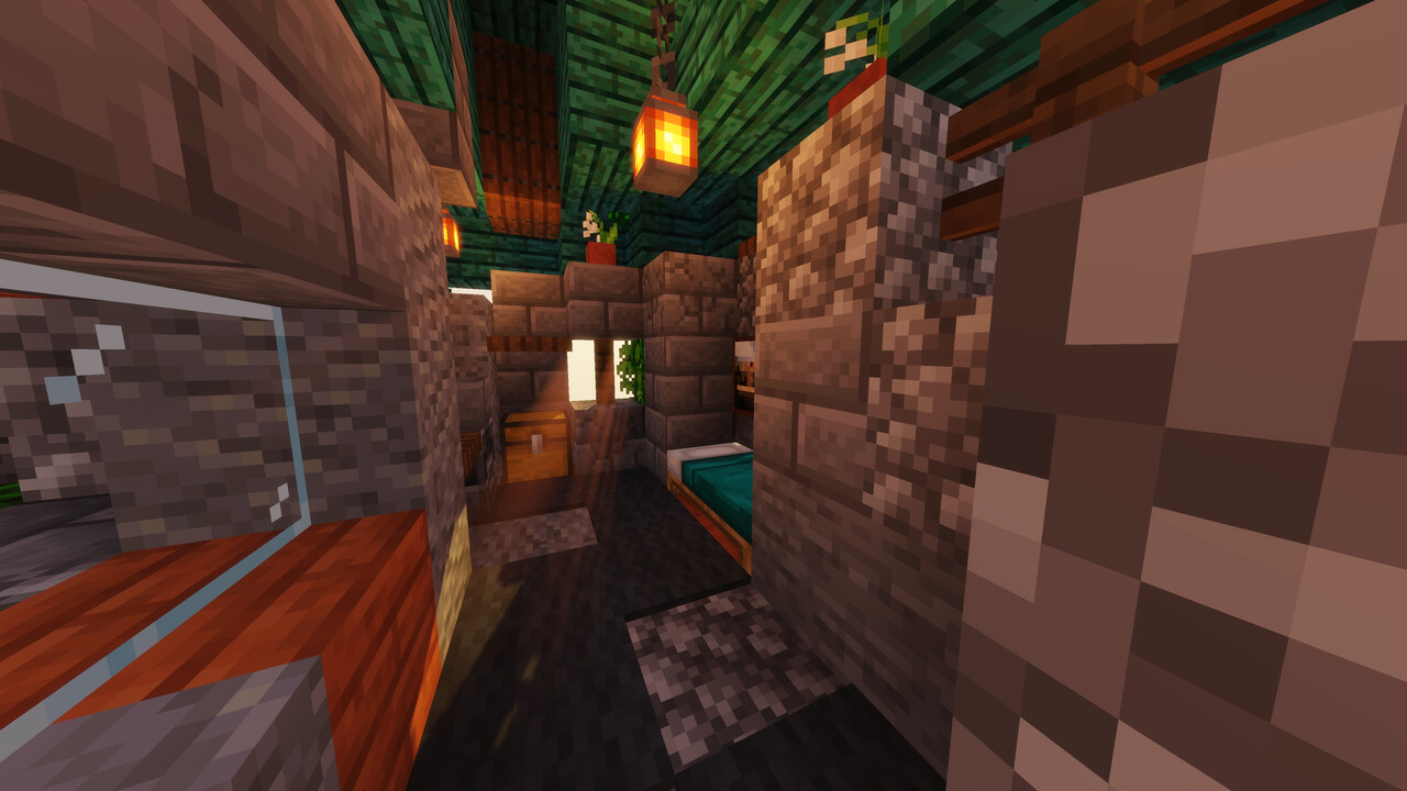 Pixie houses | One chunk build challenge Minecraft Map