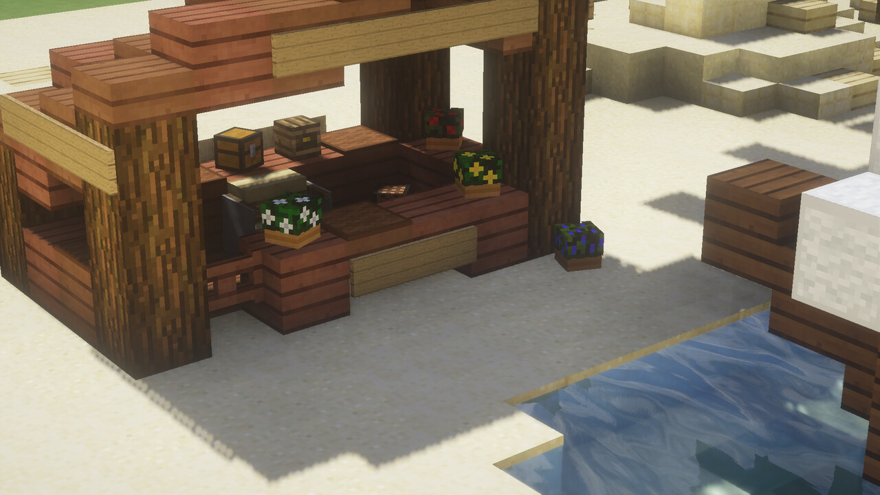 My custom BEACH [FREE DOWNLOAD] Minecraft Map