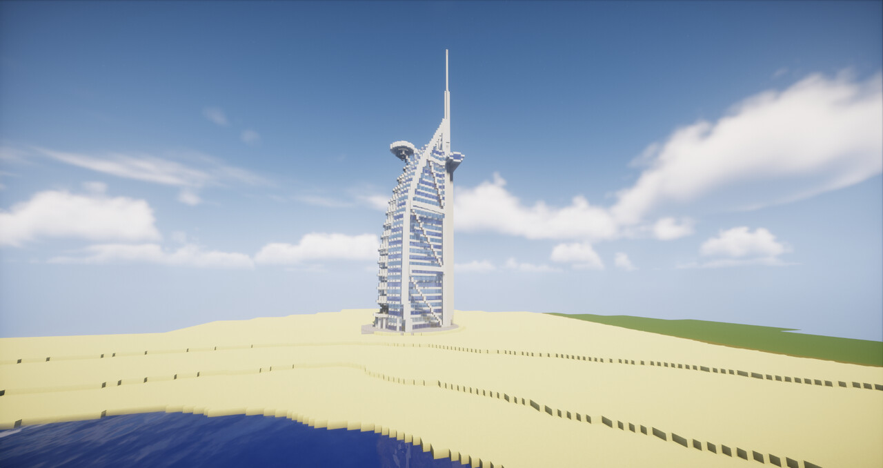 Burj Al Arab ( Dubai ) Minecraft Map