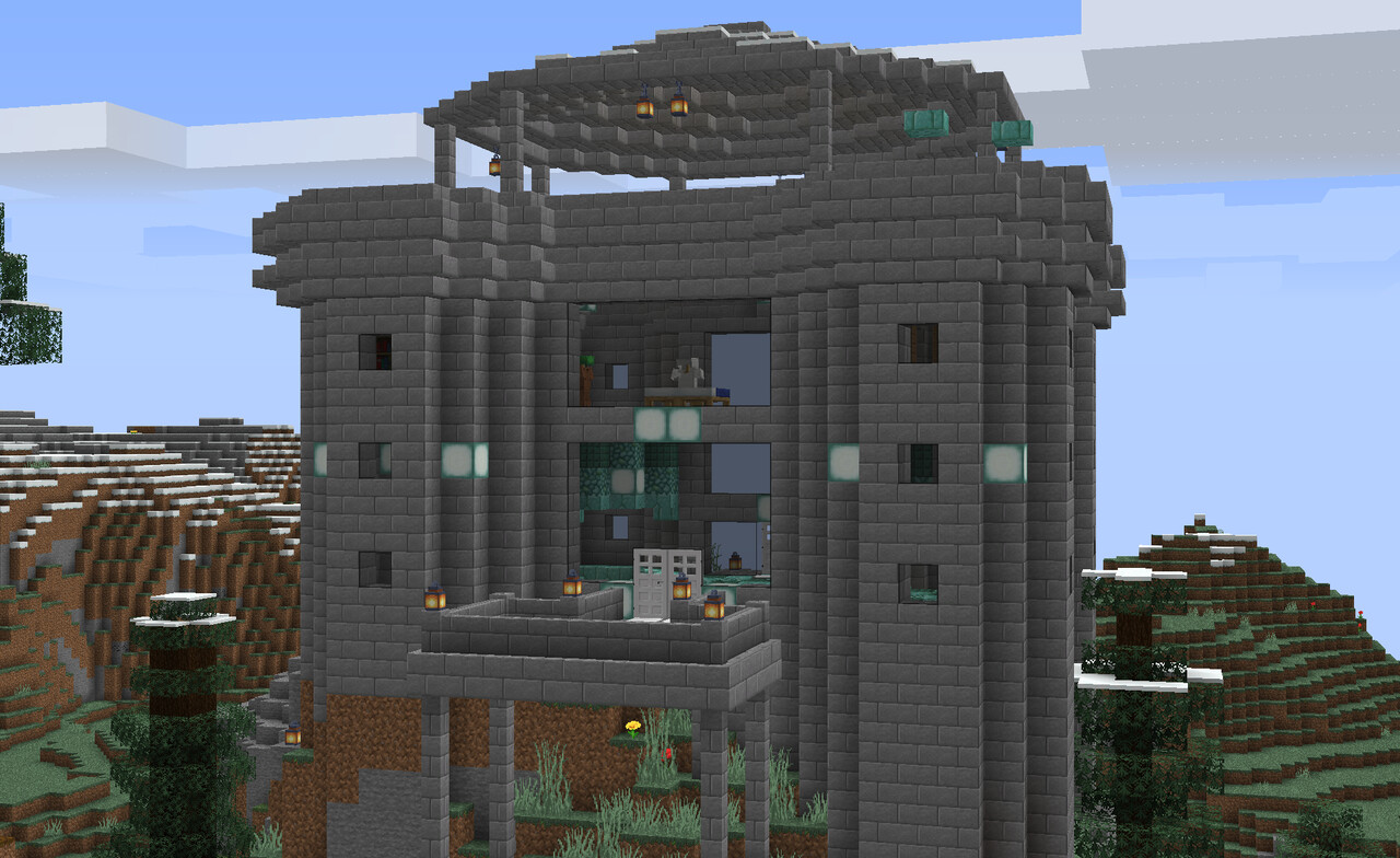 Hill top castle 1.15.2 Minecraft Map
