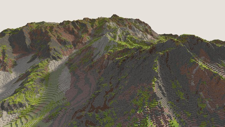 Distorted Terrain Test Minecraft Map
