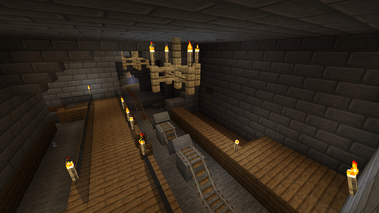 Scooby Doo Spooky Coaster Movie World Ride Minecraft Map