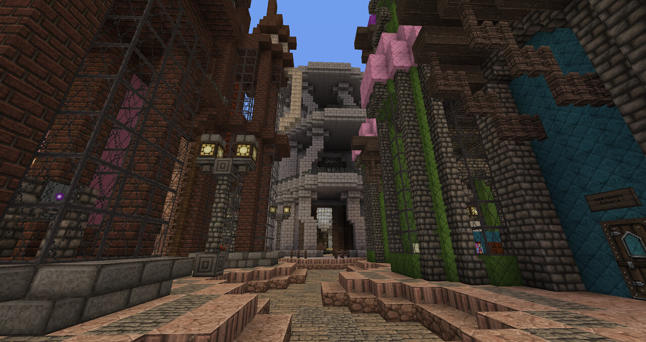 Diagon Alley - Callejón Diagon (Harry Potter) Minecraft Map