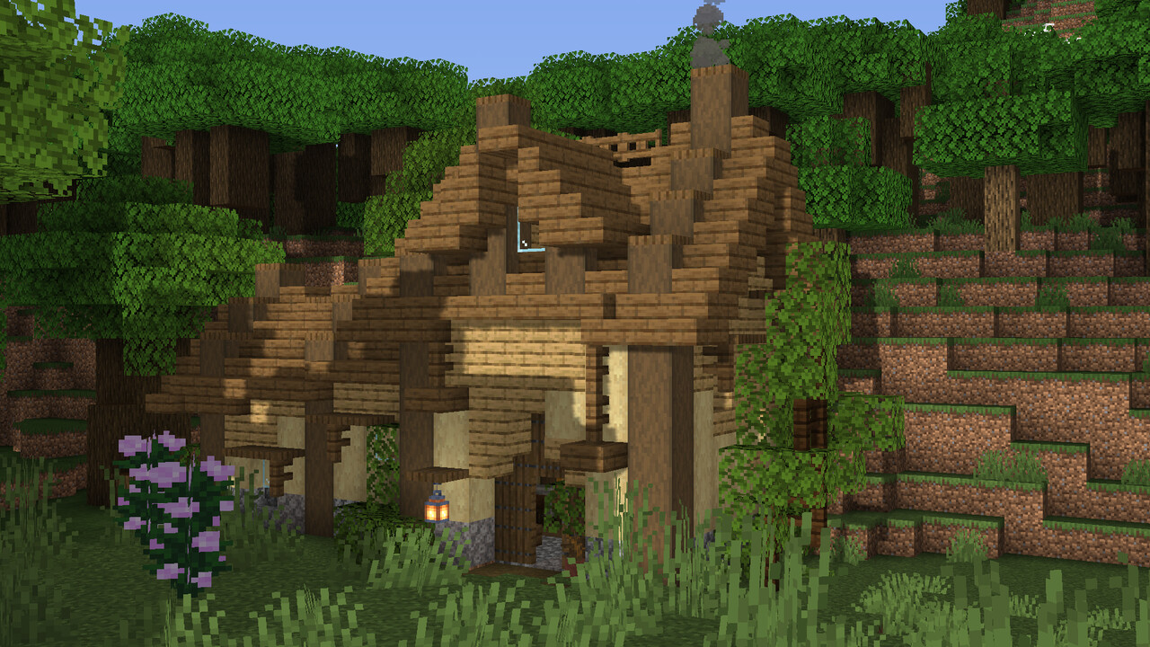 (Rustic) Starter House! Minecraft Map
