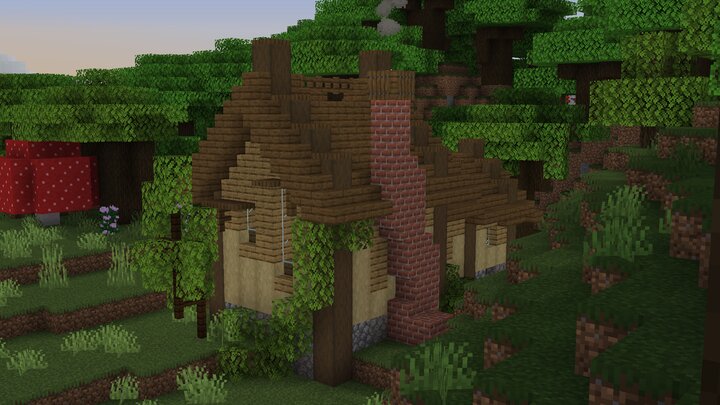(Rustic) Starter House! Minecraft Map
