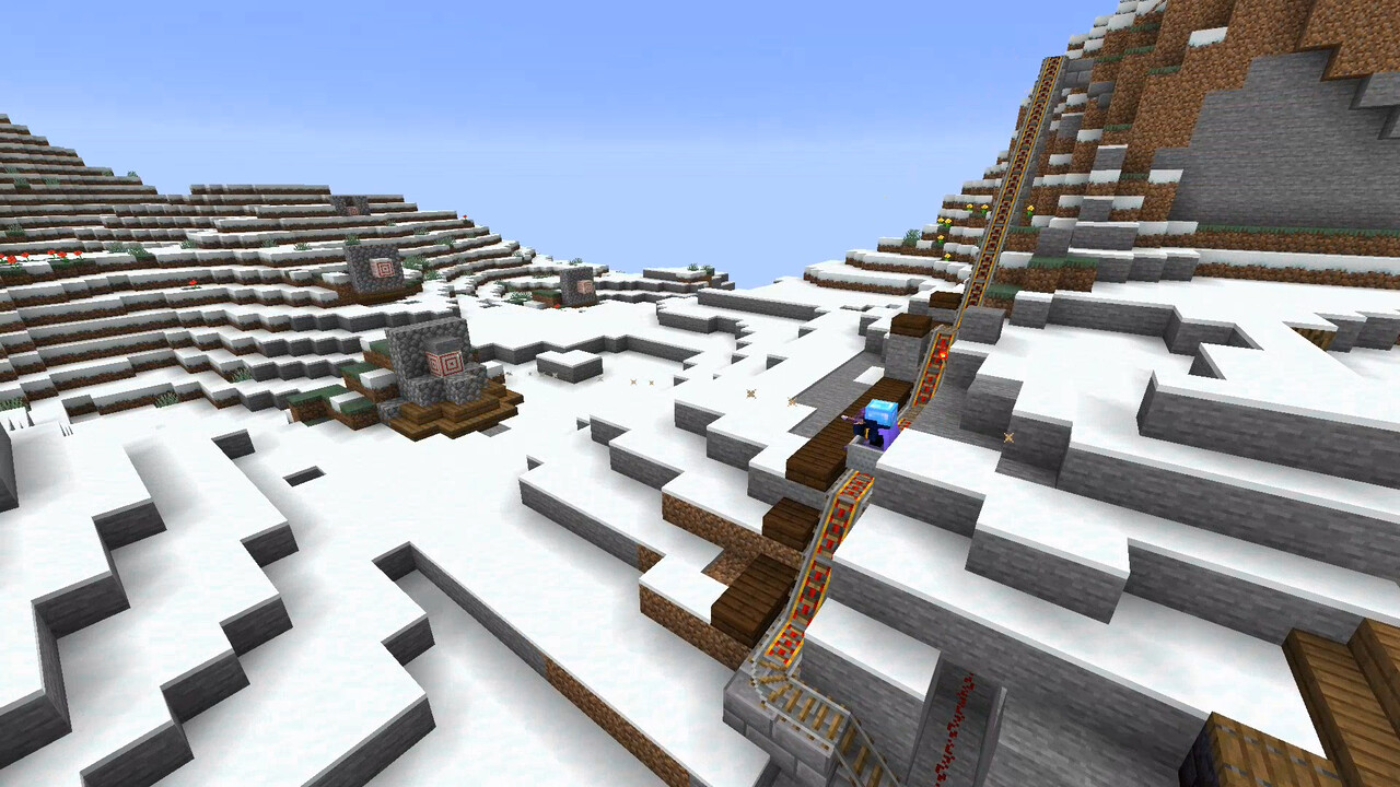 Target Block Minigame (Vanilla survival, no command blocks) Minecraft Map