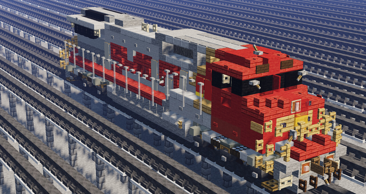 Atchinson, Topeka and Santa Fe Railway GE Dash 8-40CW (C40-8W) Diesel ...