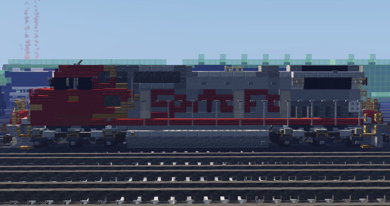 Atchinson, Topeka and Santa Fe Railway GE Dash 8-40CW (C40-8W) Diesel ...