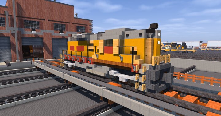 Union Pacific EMD GP9 | TRS Minecraft Map