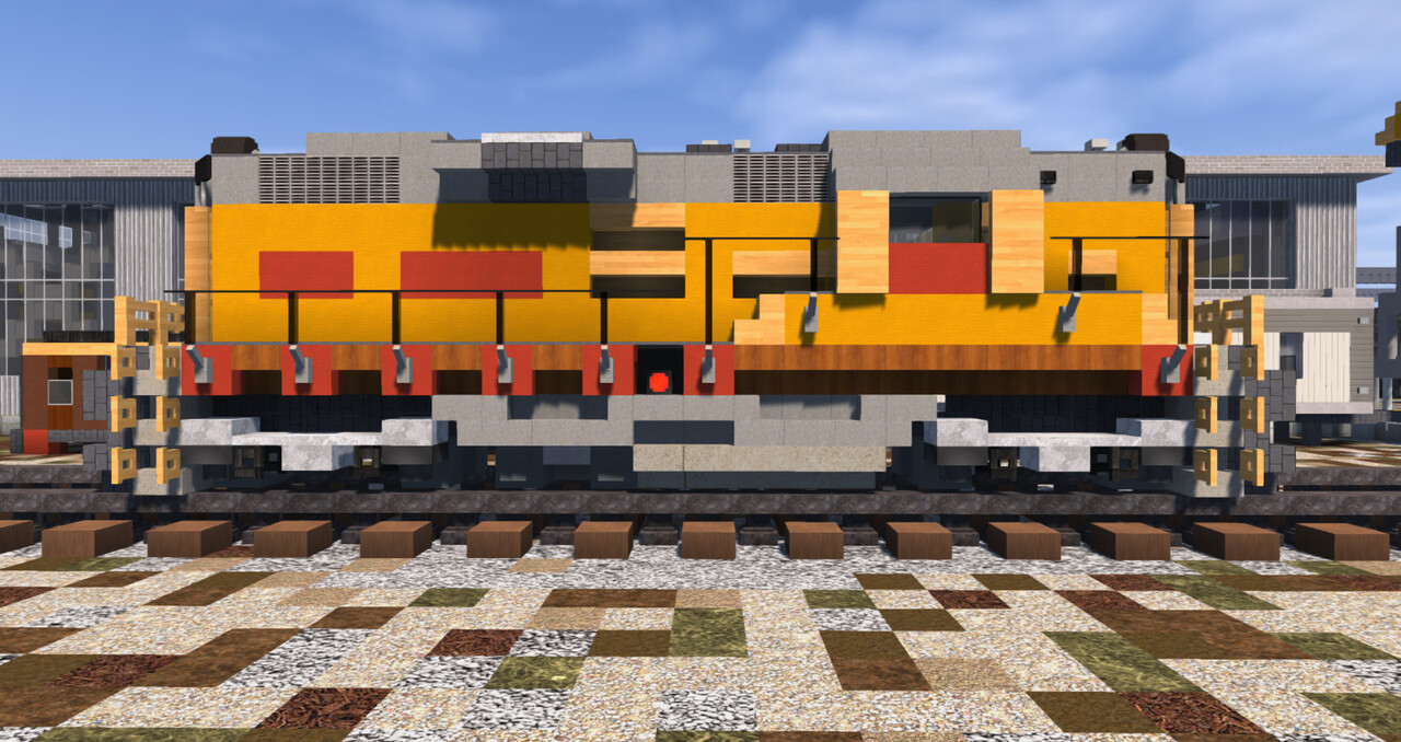 Union Pacific EMD GP9 | TRS Minecraft Map