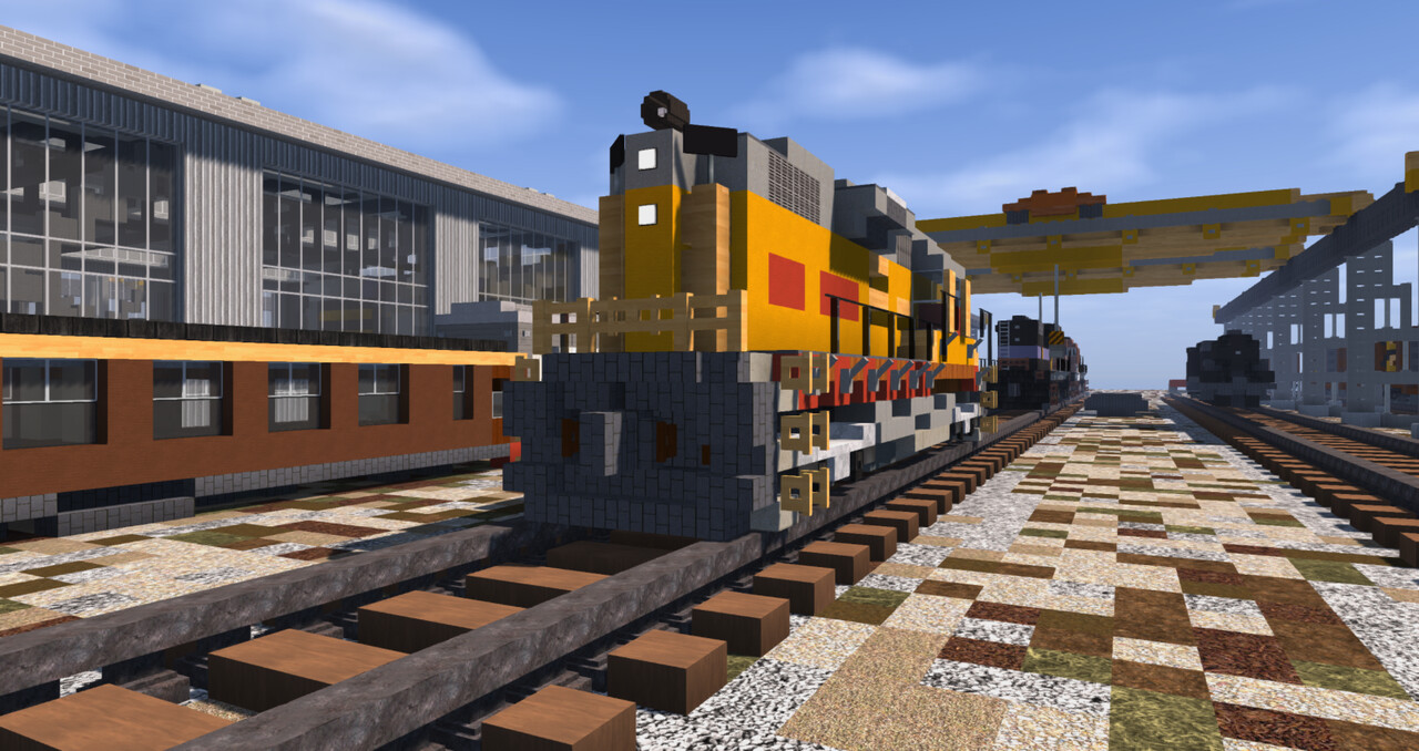 Union Pacific EMD GP9 | TRS Minecraft Map