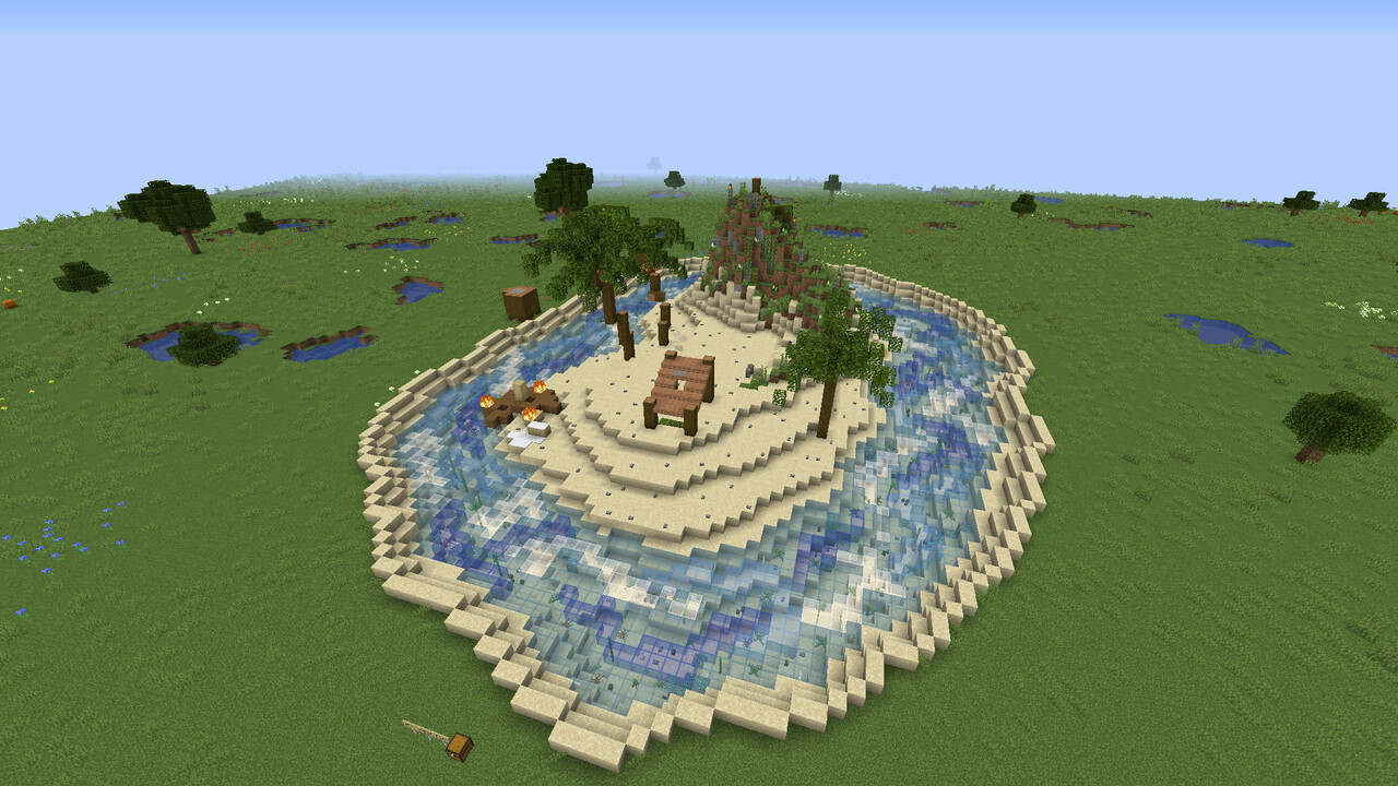 Lemon's Island build for Nick! Minecraft Map