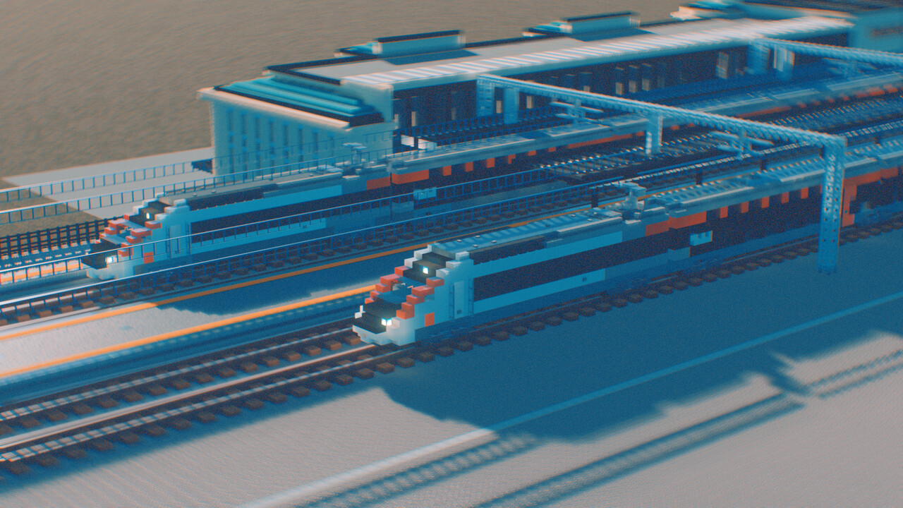 TGV Duplex 【SNCF Carmillon Livery】 Minecraft Map