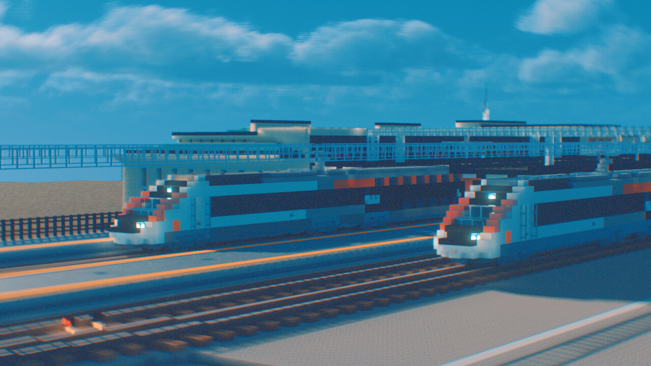 TGV Duplex 【SNCF Carmillon Livery】 Minecraft Map