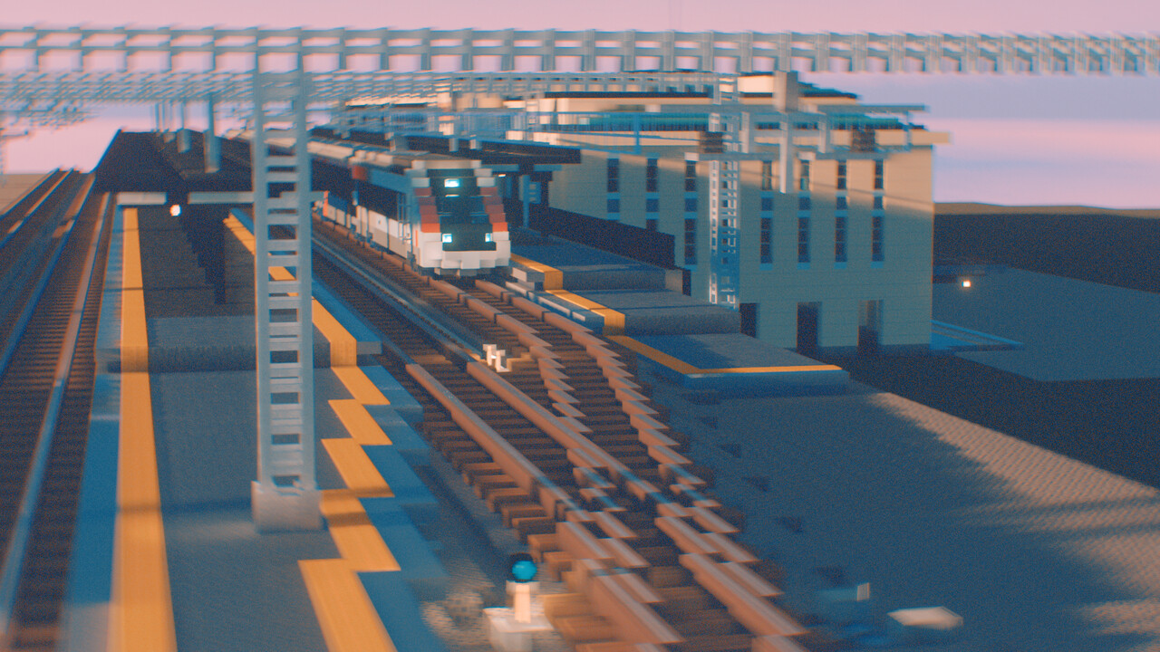 TGV Duplex 【SNCF Carmillon Livery】 Minecraft Map