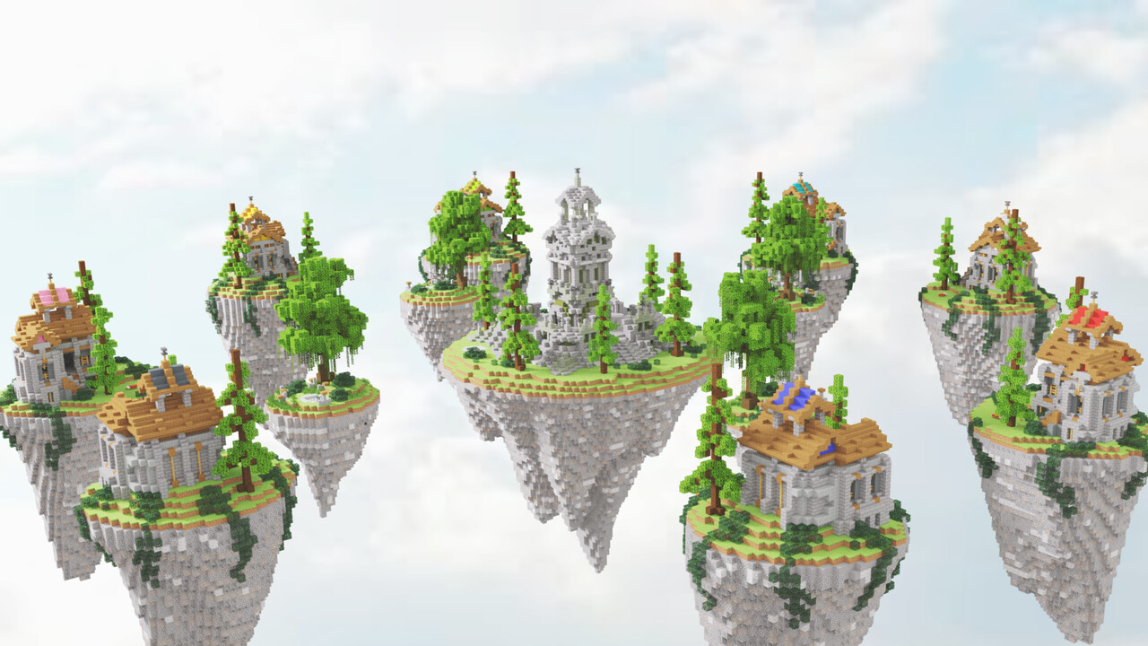 Bed Wars Map (Forest Land) Minecraft Map