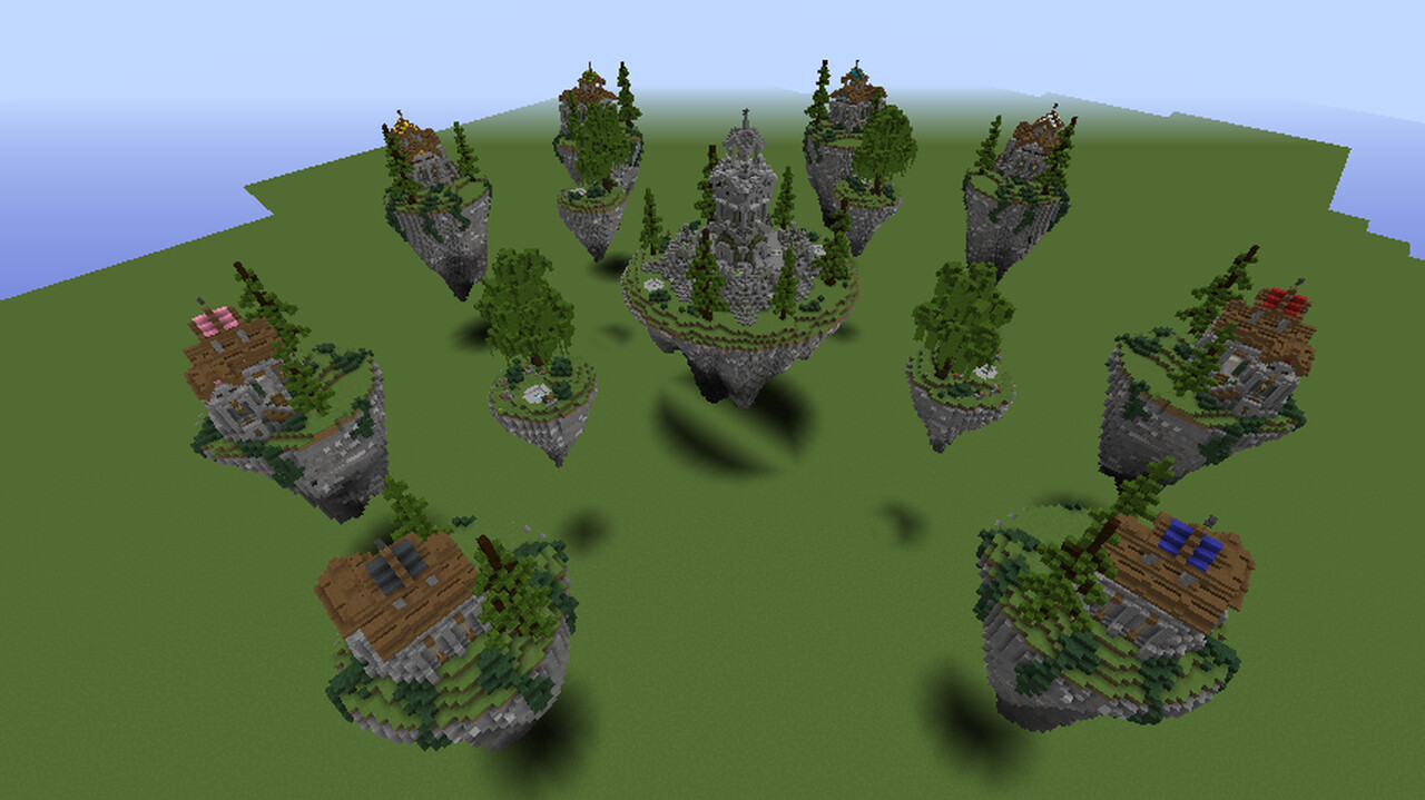Bed Wars Map (Forest Land) Minecraft Map