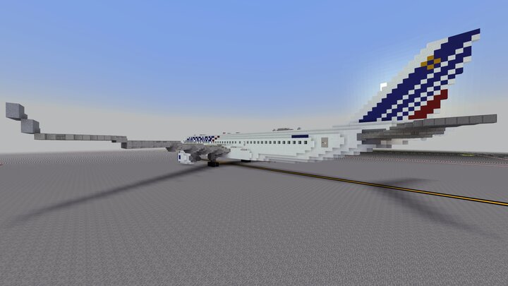 Air France Airbus A330-200 (Pray For Paris) Minecraft Map