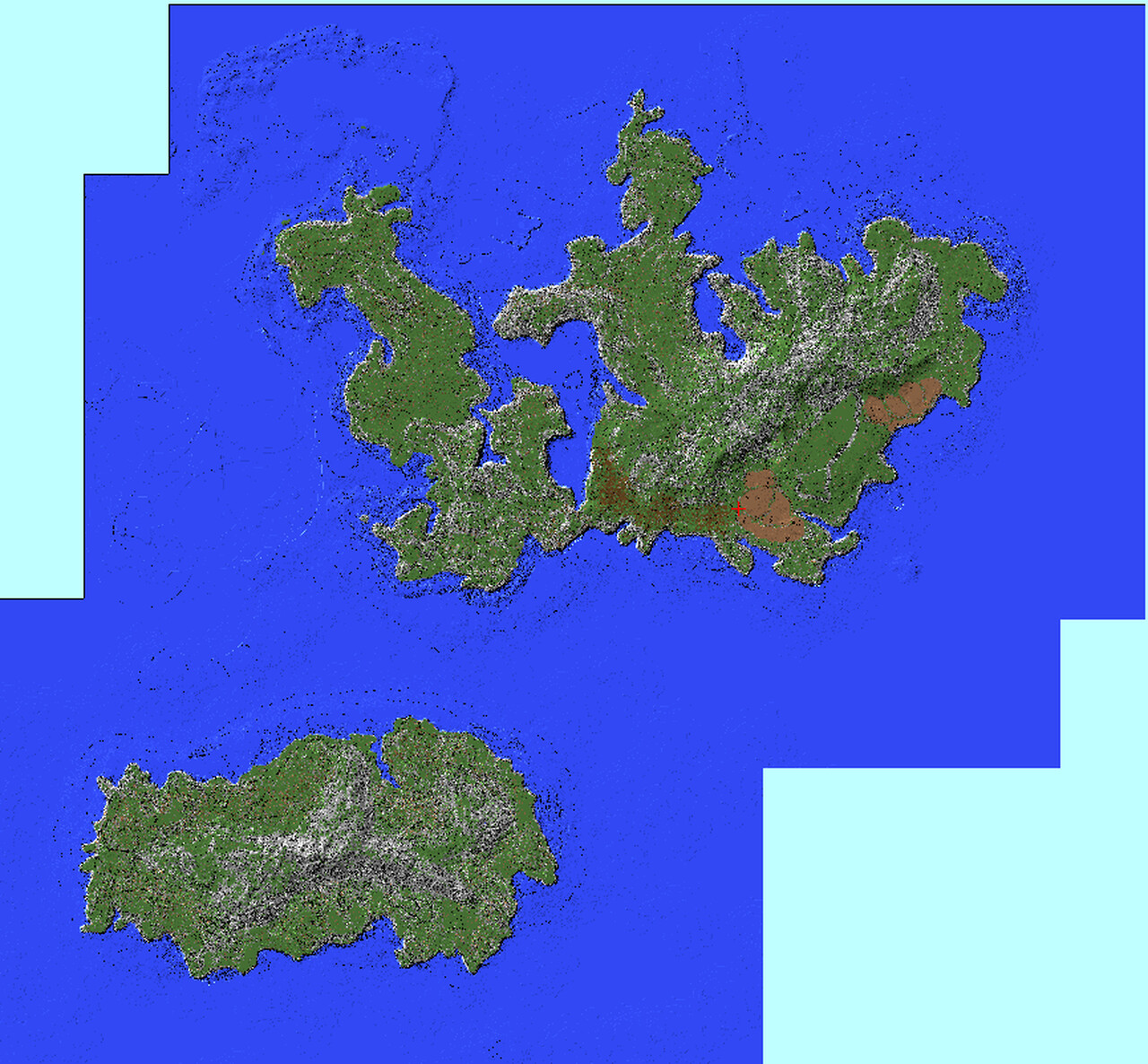 Mountains,1.12.2+ Minecraft Map