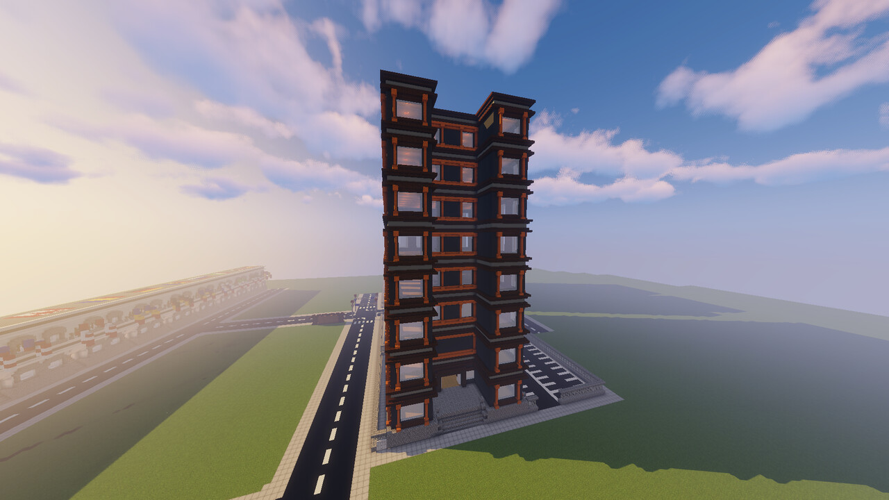 Office building #1 [SCHEMATIC] Minecraft Map