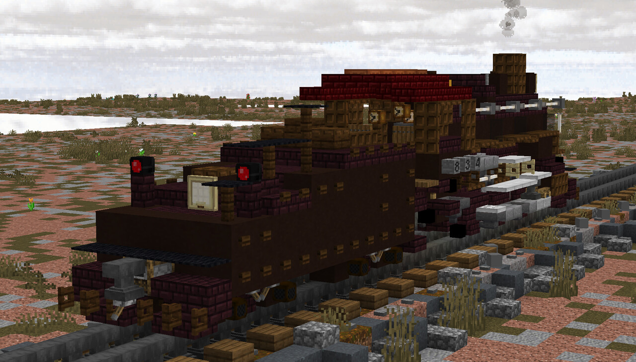USRA 0-6-0 steam locomotive switcher with tender Minecraft Map