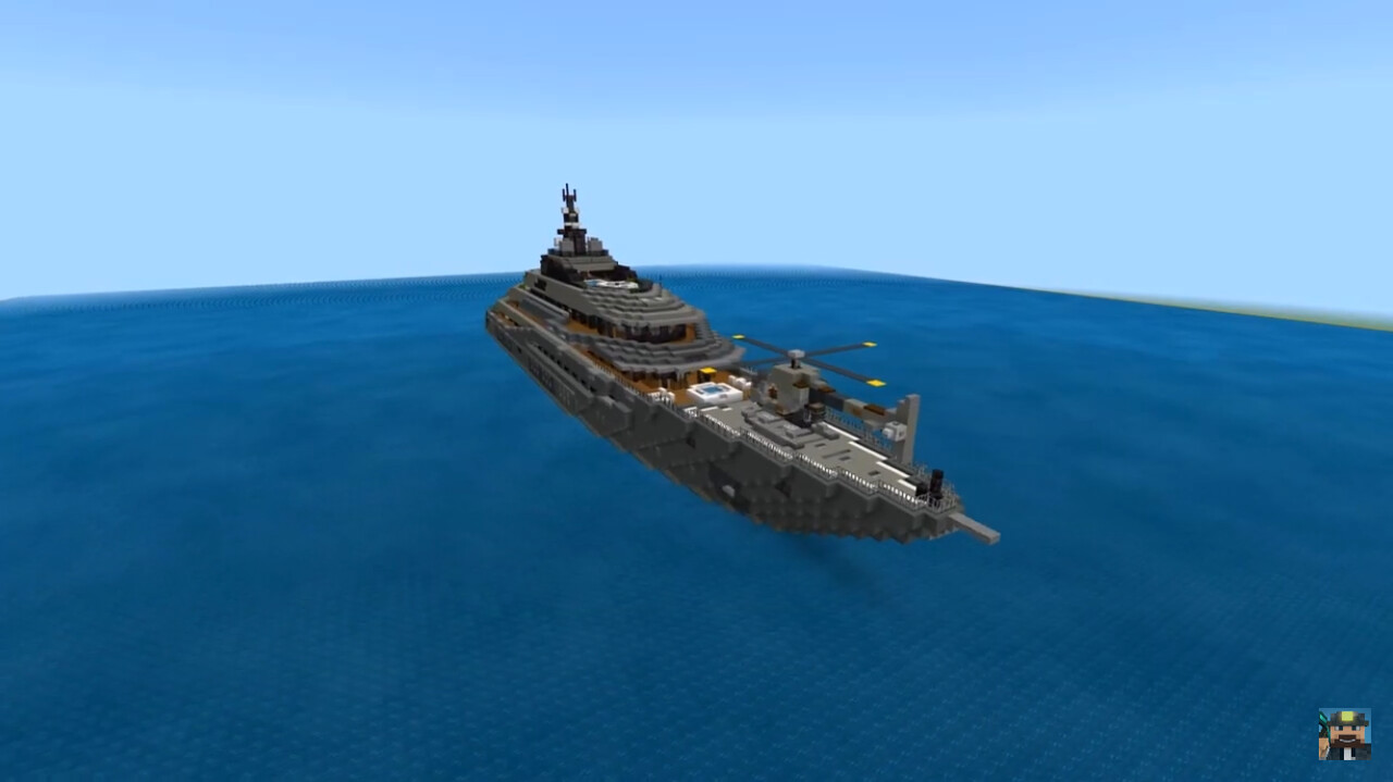 Minecraft Kismet Charter Yacht Tutorial Download + interior Minecraft Map