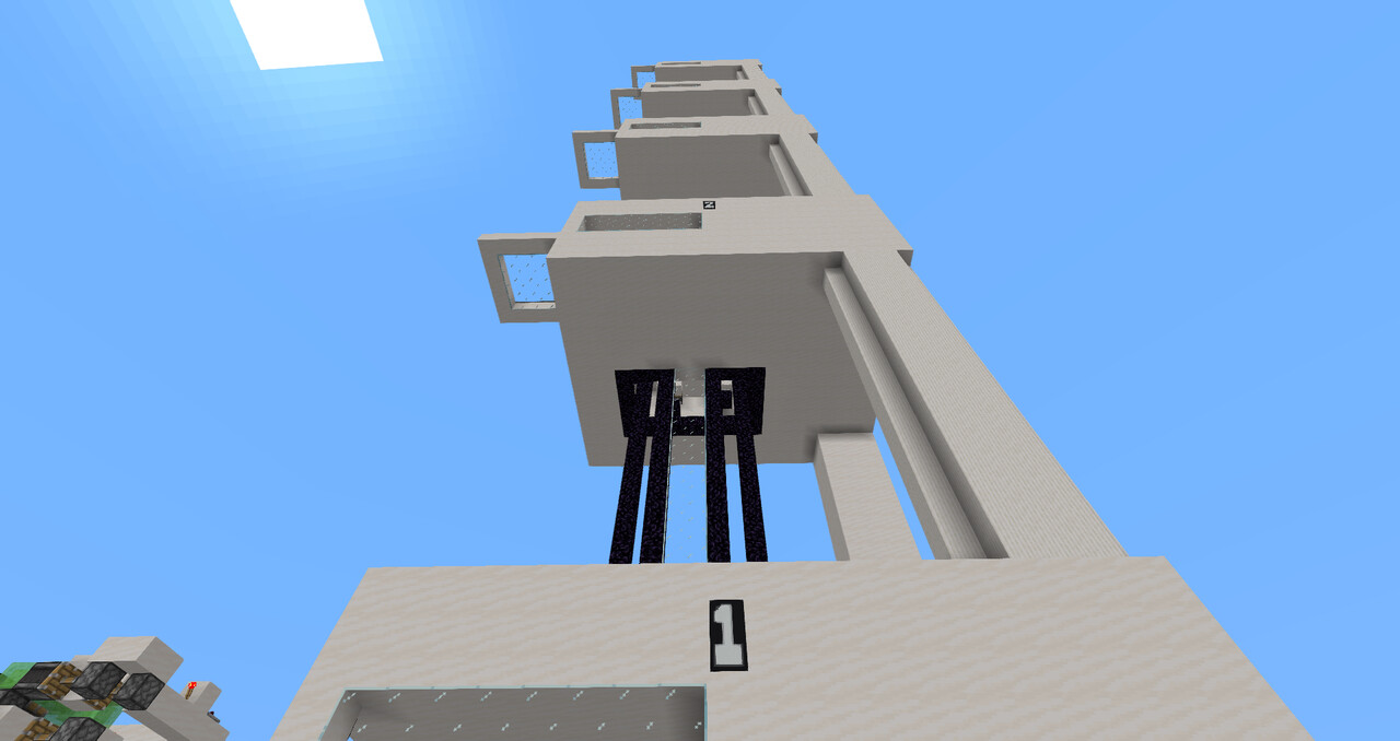 The smallest elevator in Minecraft 1.16.3 ! Minecraft Map