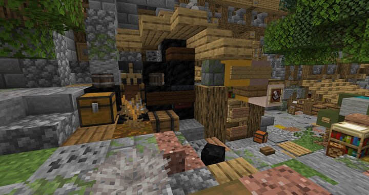 Medieval castle #2; Средневековый замок №2 Minecraft Map