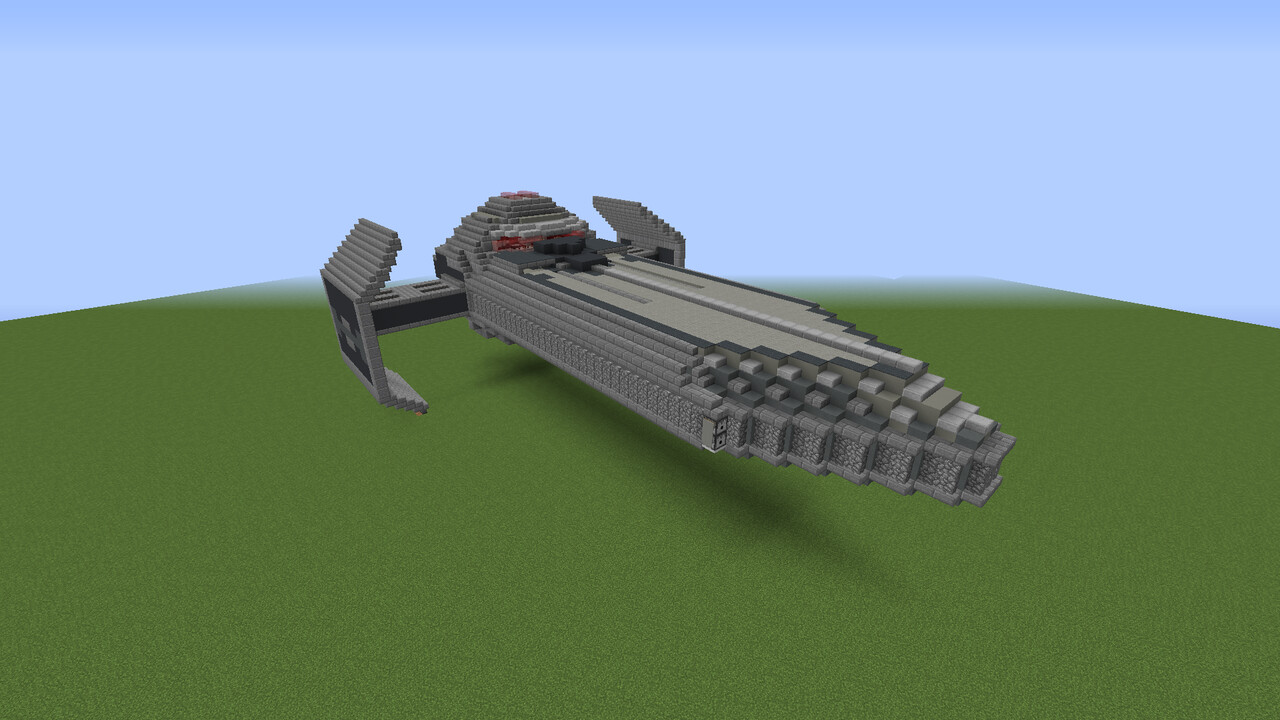 Star Wars: Sith Infiltrator (Darth Maul's ship The Scimitar) Minecraft Map