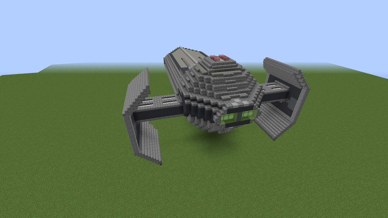 Star Wars: Sith Infiltrator (Darth Maul's ship The Scimitar) Minecraft Map