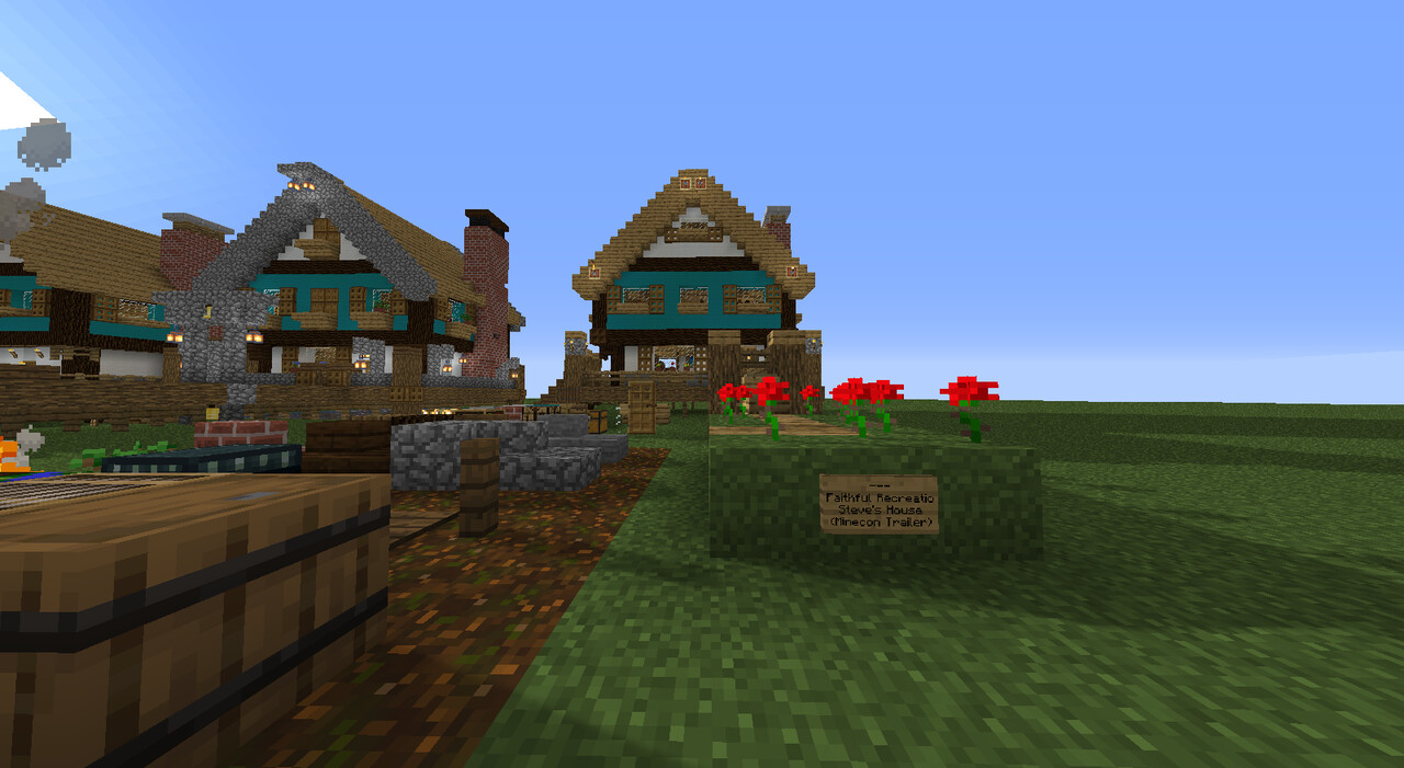 Steve's House (Minecon Trailer) (NGU Recreation) Minecraft Map
