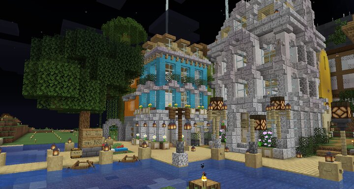 Waterfront Azure Minecraft Map