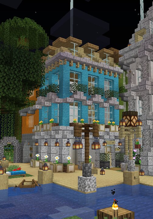 Waterfront Azure Minecraft Map