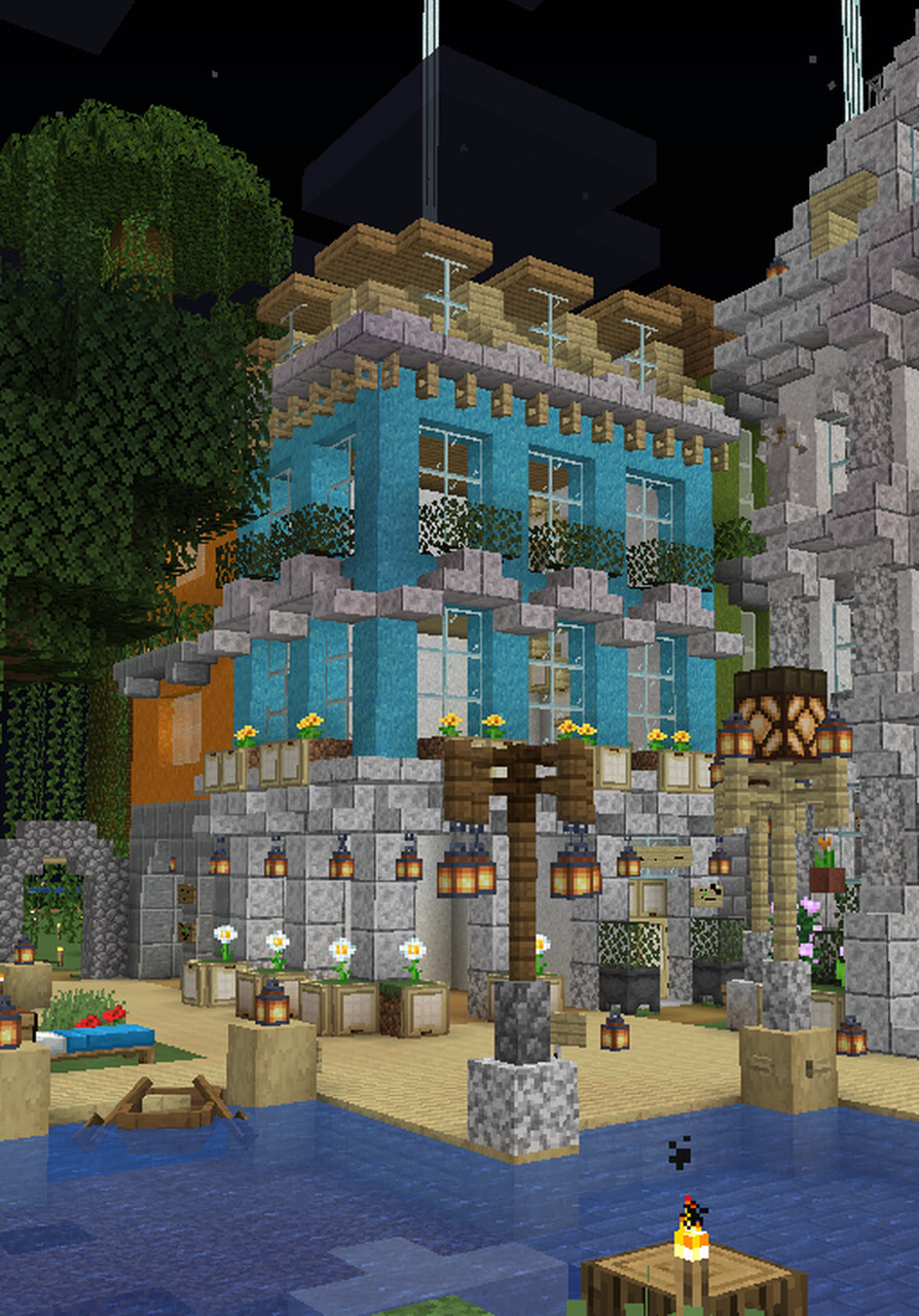 Waterfront Azure Minecraft Map