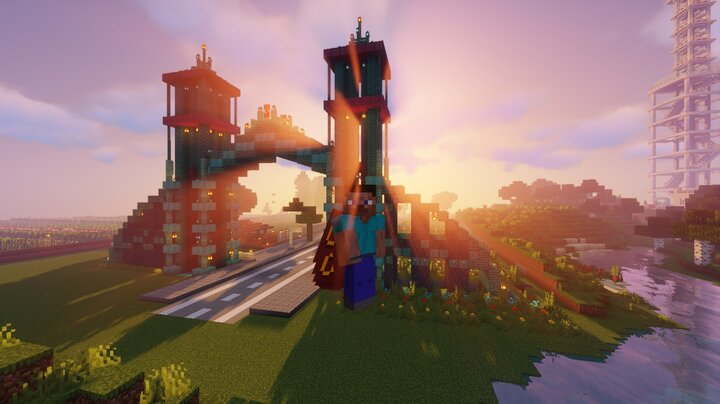 CITY GATE Şehir Giriş Kapısı Minecraft Map