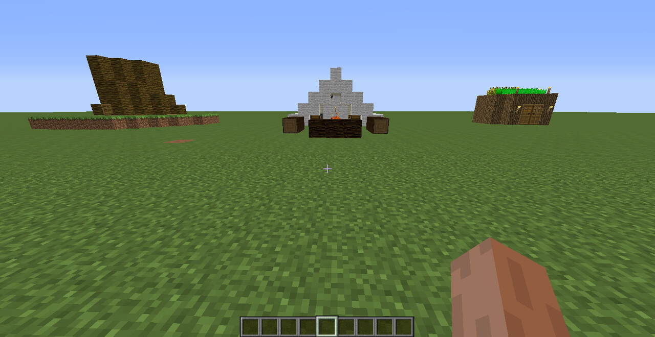 3 Fun Bases/Houses Minecraft Map